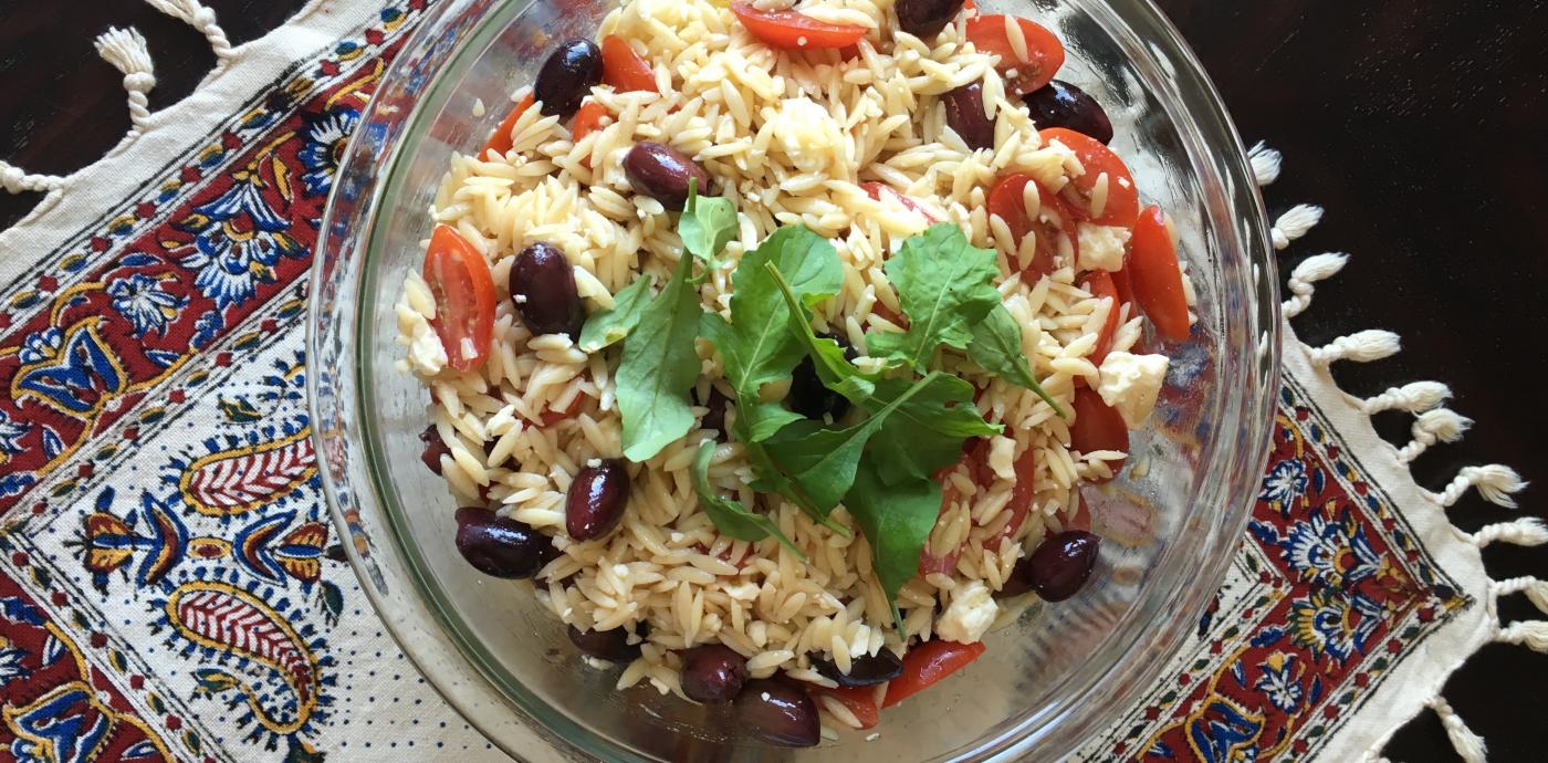 Orzo with Feta, Olives, Tomatoes, and Dill - OLDWAYS - Cultural Food ...