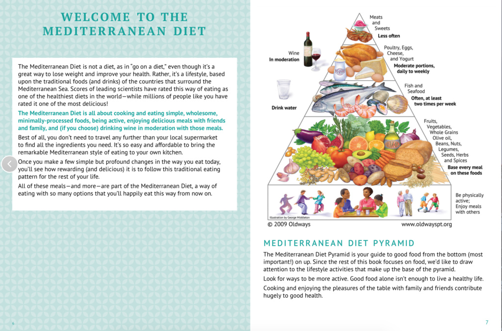 Make Every Day Mediterranean: An Oldways 4-Week Menu Plan E-BOOK (2019 ...
