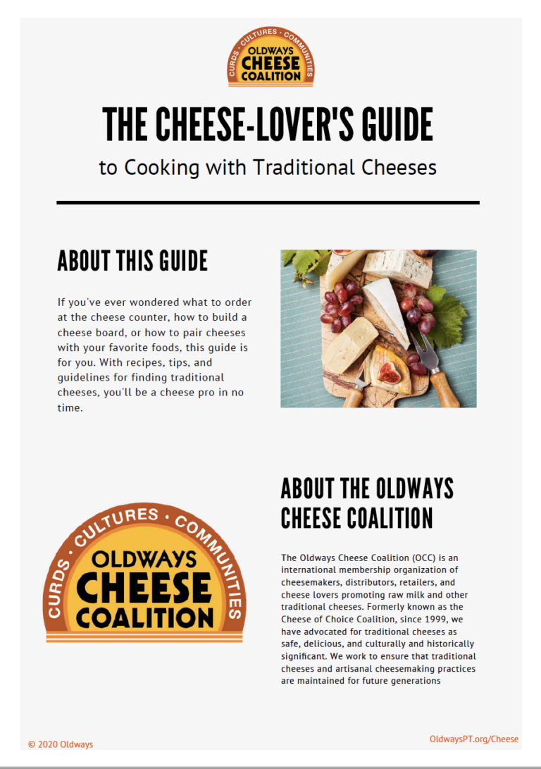 Traditional Cheese Archives - OLDWAYS - Cultural Food Traditions ...