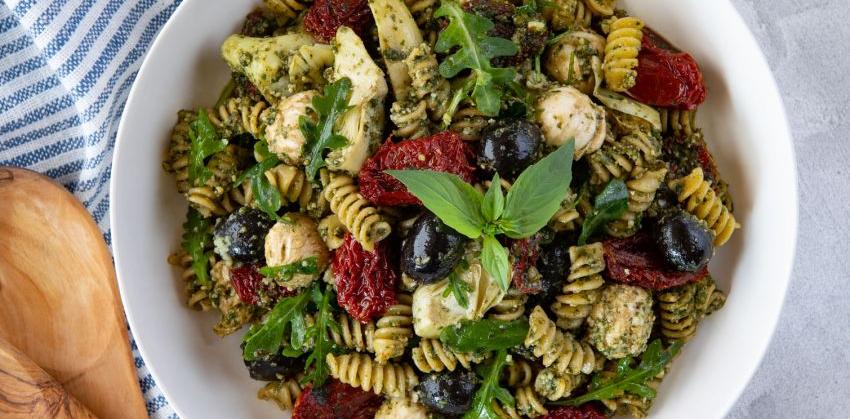 Al Fresco Sun Dried Tomato Pasta Salad - OLDWAYS - Cultural Food ...