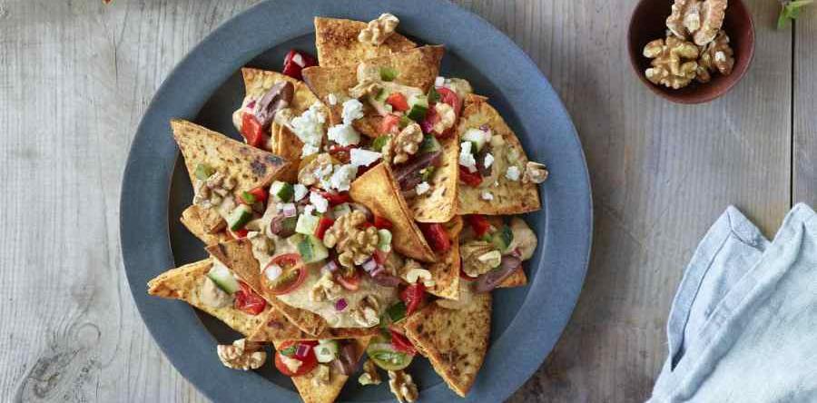 Mediterranean Walnut Nachos - OLDWAYS - Cultural Food Traditions ...