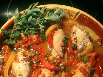 Roman Chicken with Peppers - OLDWAYS - Cultural Food Traditions OLDWAYS ...