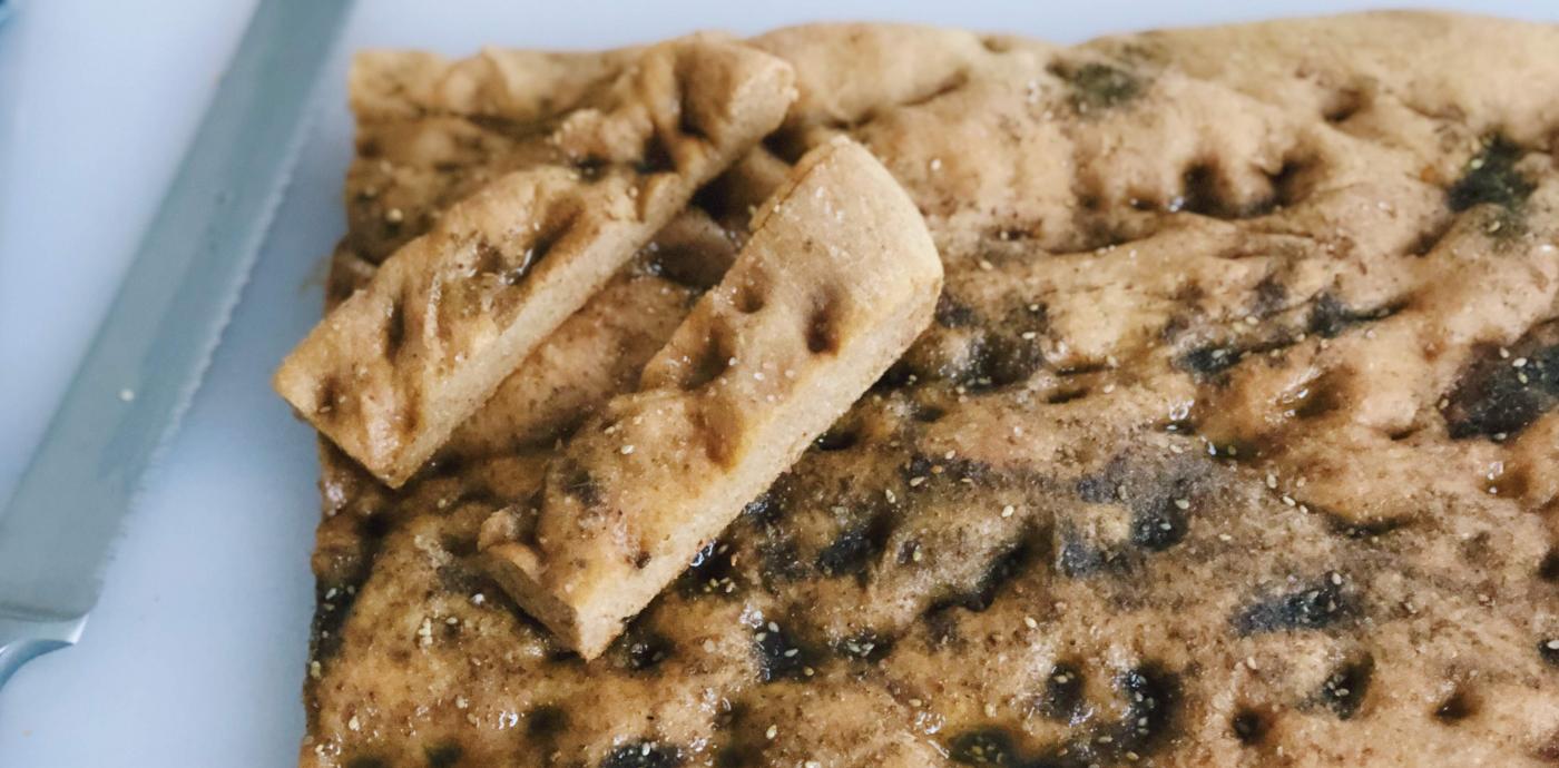 Sprouted Whole Wheat Sweet Potato Focaccia Bread with Za’atar - OLDWAYS ...