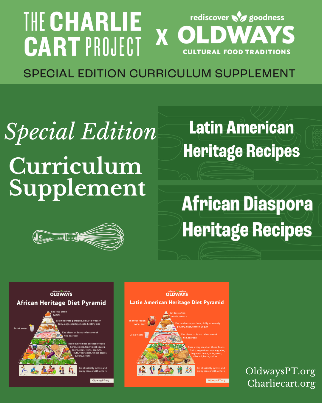 The Charlie Cart Project - OLDWAYS - Cultural Food Traditions OLDWAYS ...